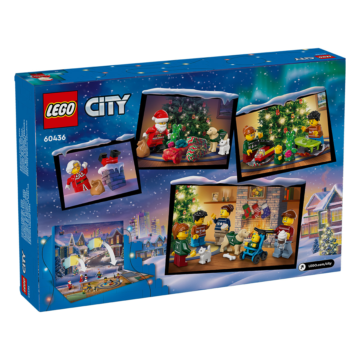 LEGO City - Calendar de advent LEGO City 60436, 195 piese - LLStore