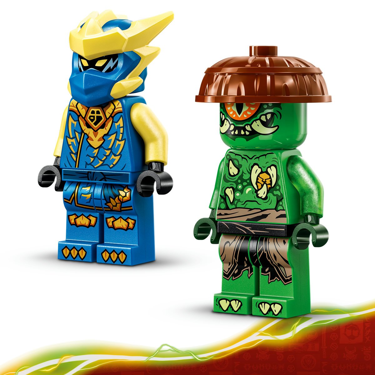 LEGO Ninjago - Robotul dragon al lui Jay în luptă 71853, 107 piese ...